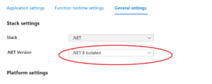 Upgrade an Azure function from .NET 6 to .NET 8 – Connected Pawns